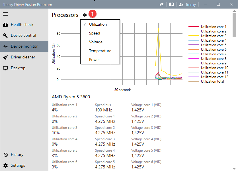 Device Monitor - Manual - Driver Fusion - Treexy
